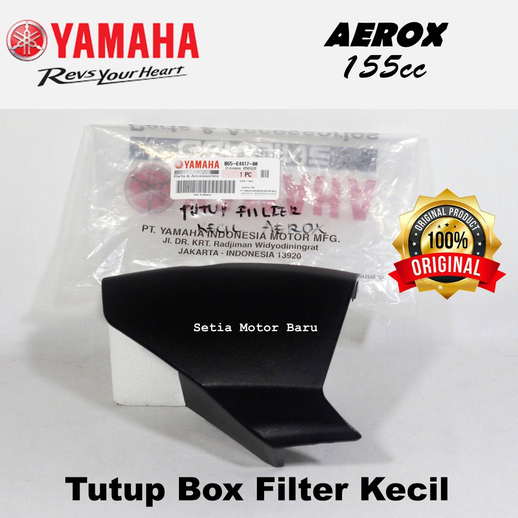 Jual Yamaha Cover Tutup Box Filter Air Udara Kecil Motor Aerox 155 Vva ...