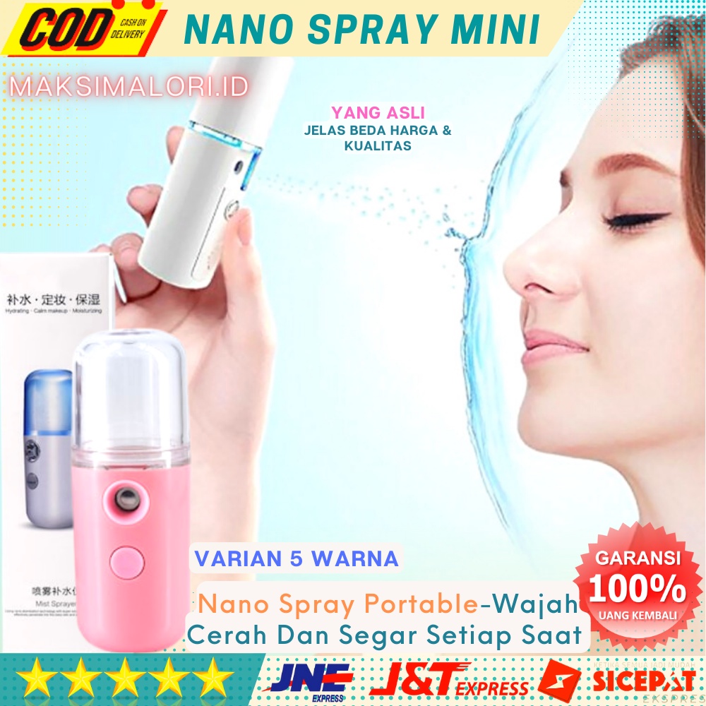 Jual Nano Spray Mini Portable Wajah Original Nano Nanno Sprai Spary Sprey Berkualitas Original ...