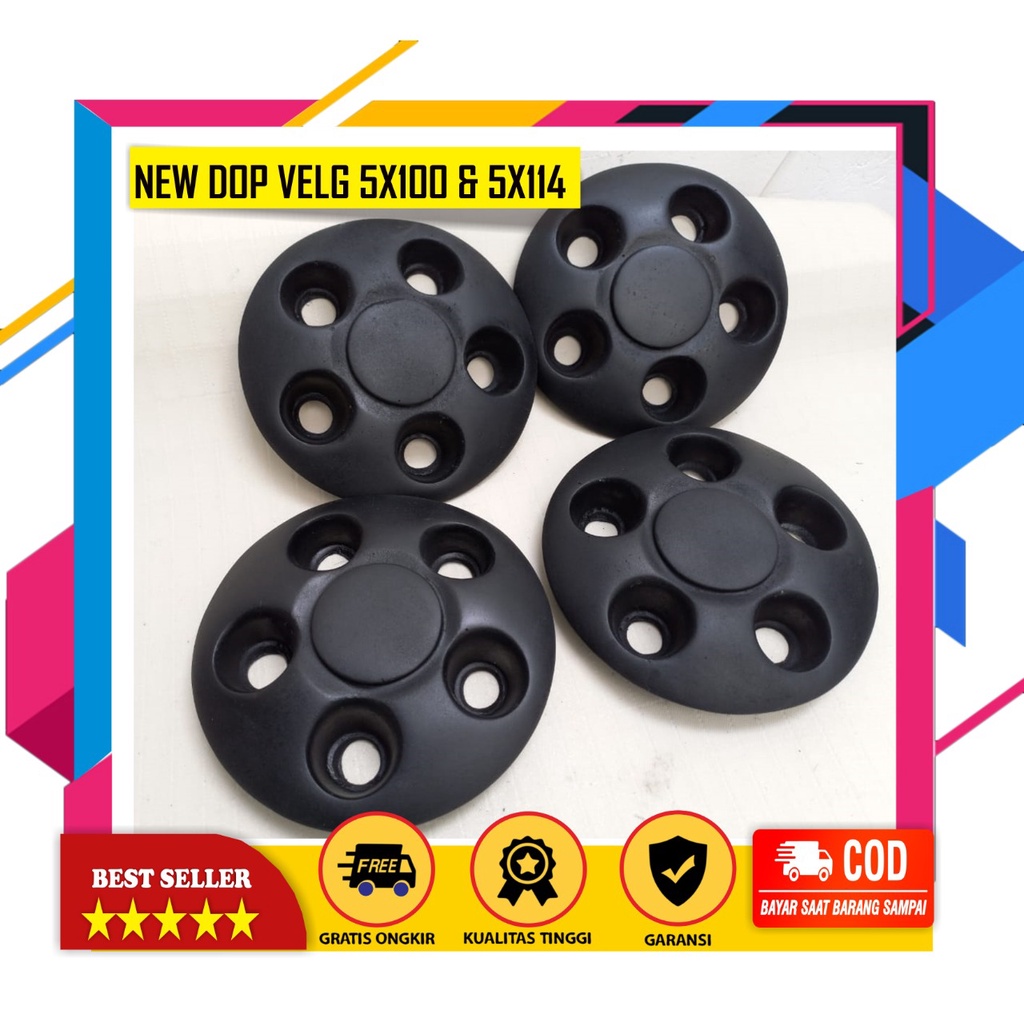 Jual dop velg kaleng hyundai 5x114 PCD 4x114 Untuk mobil Terios, AVP, L300 Langsung pasang tanpa ...