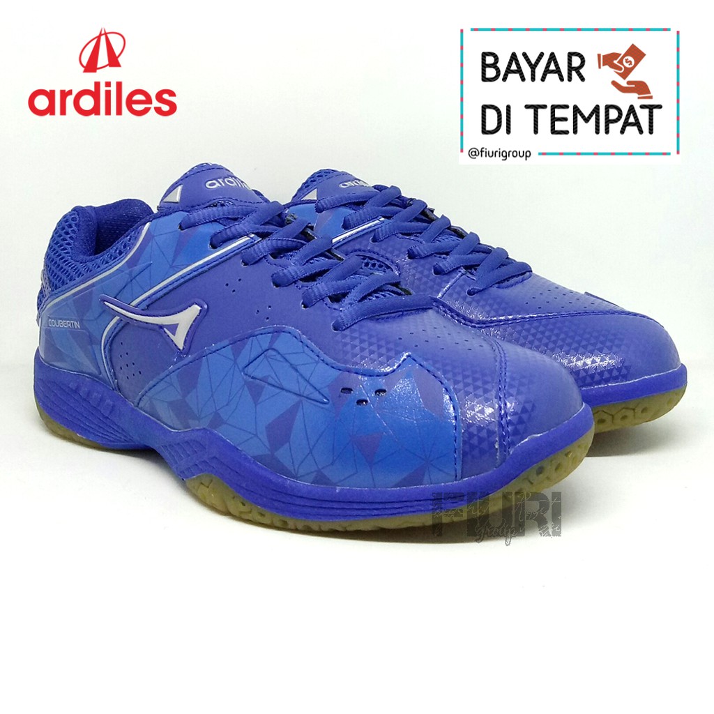 Jual FIURI - ARDILES ORIGINAL - COUBERTIN 38-43 BIRU - SEPATU OLAHRAGA PRIA - SEPATU BADMINTON ...