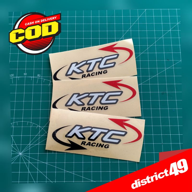 Jual Cutting sticker - Stiker cutting KTC Racing - Stiker KTC Racing ...