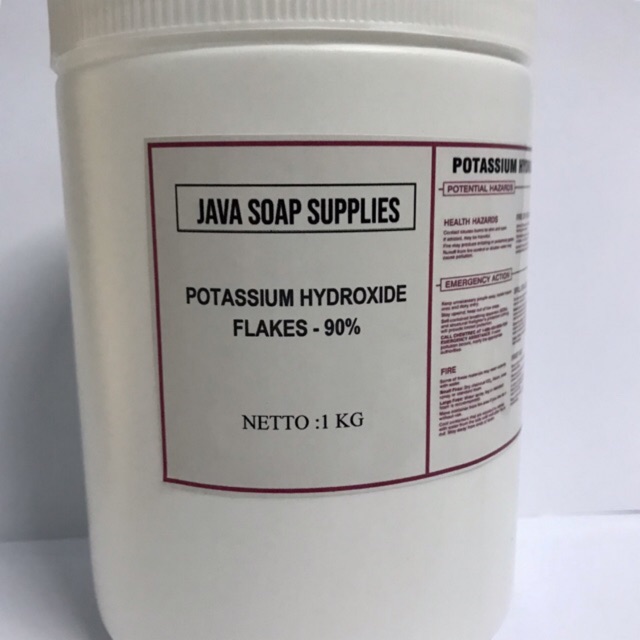 Jual POTASSIUM HYDROXIDE (KOH) 1 KG | Shopee Indonesia