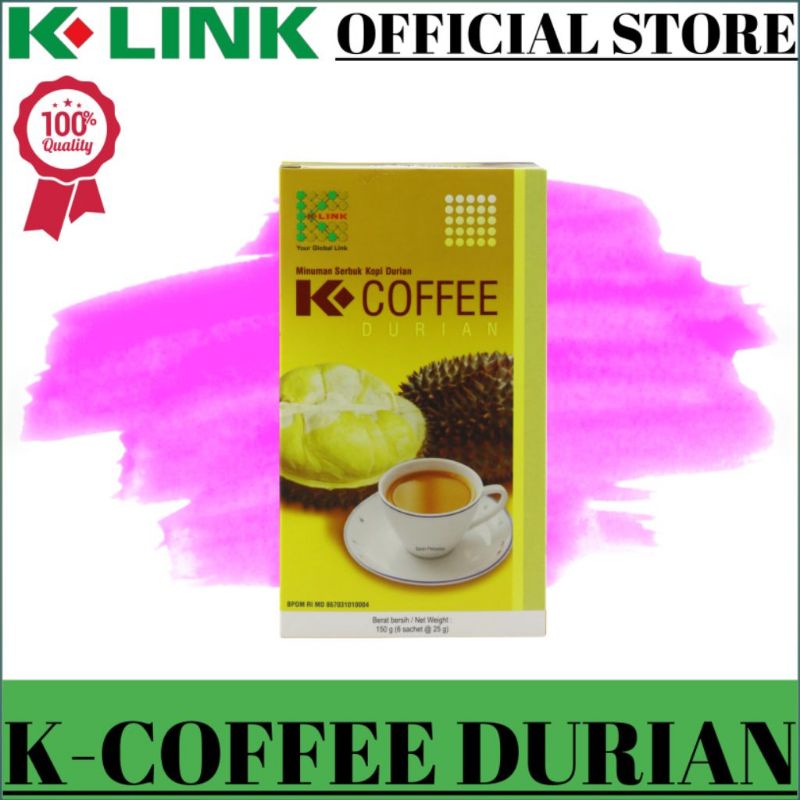 Jual KOPI DURIAN K-COFFEE RASA DURIAN ORIGINAL KOPI K-LINK | Shopee ...