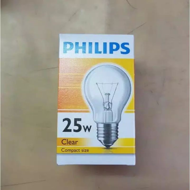 Jual lampu pijar Philips 15w,25w,40w,60w,100w/bolam pijar/bolam kuning ...
