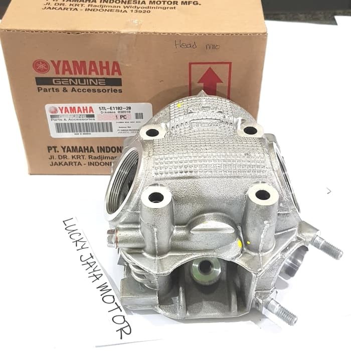 Jual Blok block cylinder head hed Mio lama pertama 5TL Original 100% | Shopee Indonesia
