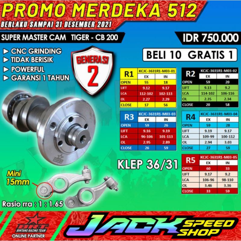 Jual NOKEN AS BRT TIGER MEGAPRO PRIMUS MP CB GL PRO R1 R2 R3 R4 R5 R6 R7 R8 R9 R10 M1 M2 CAM GEN ...