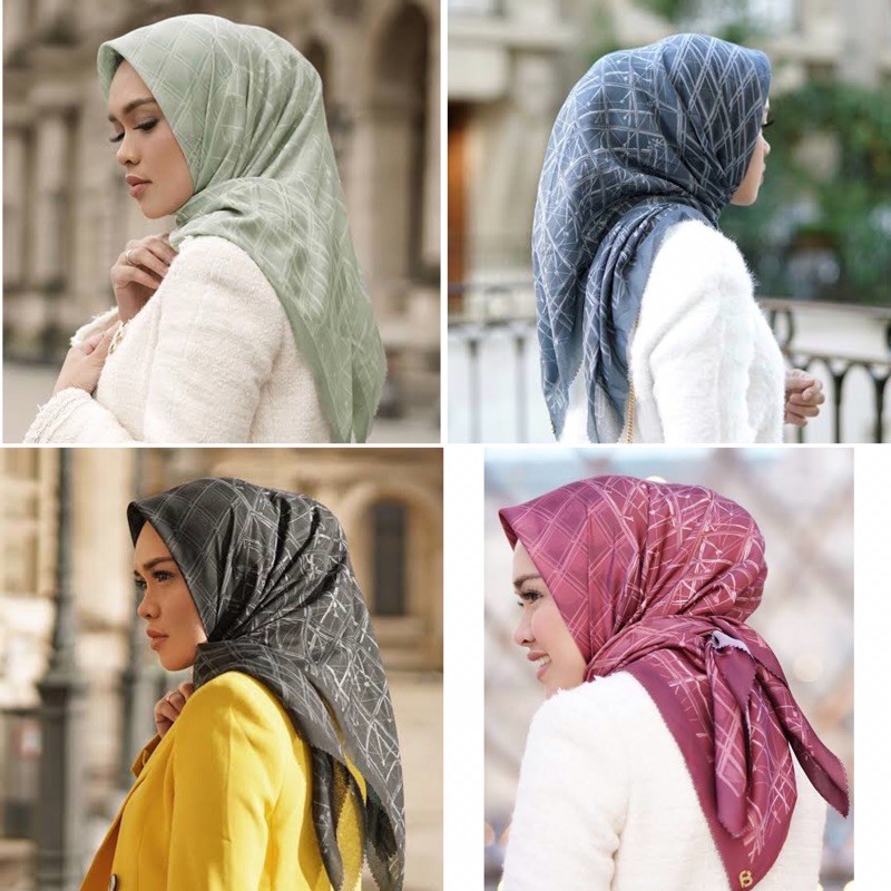 Jual Buttonscarves Louvre Series Reborn New Preloved | Shopee Indonesia