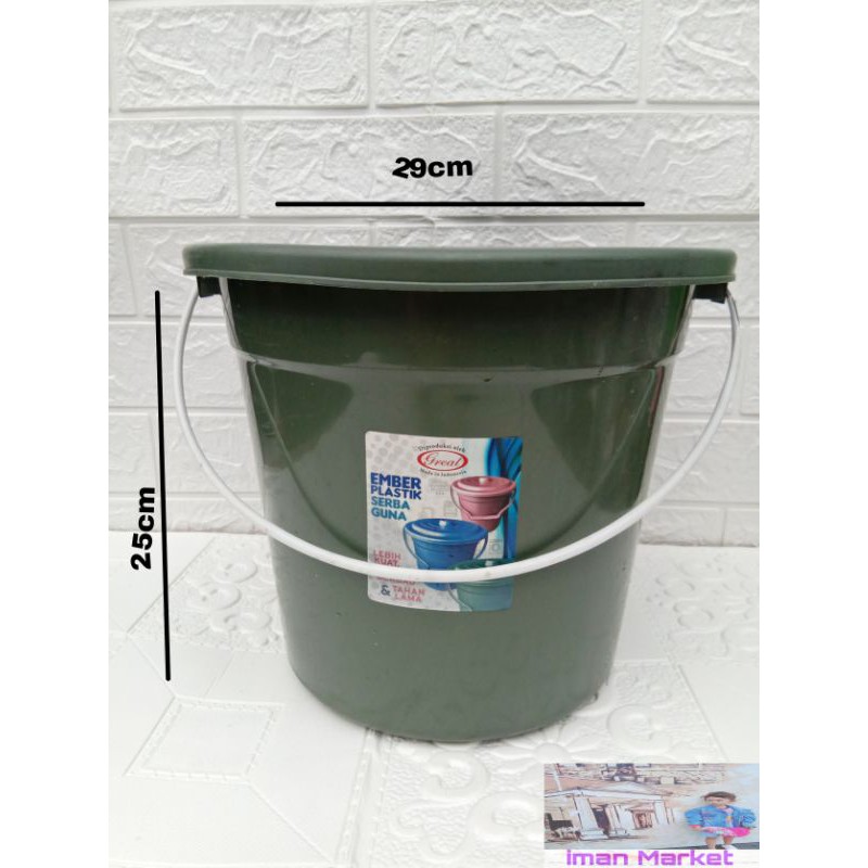 Jual ember 3gl / ember 6 liter murah / ember / ember murah | Shopee ...