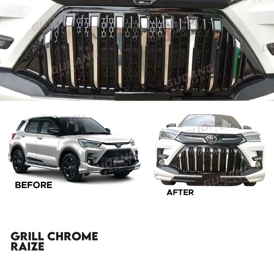 Jual Grill Mobil Raize Model Apollo cakep | Shopee Indonesia