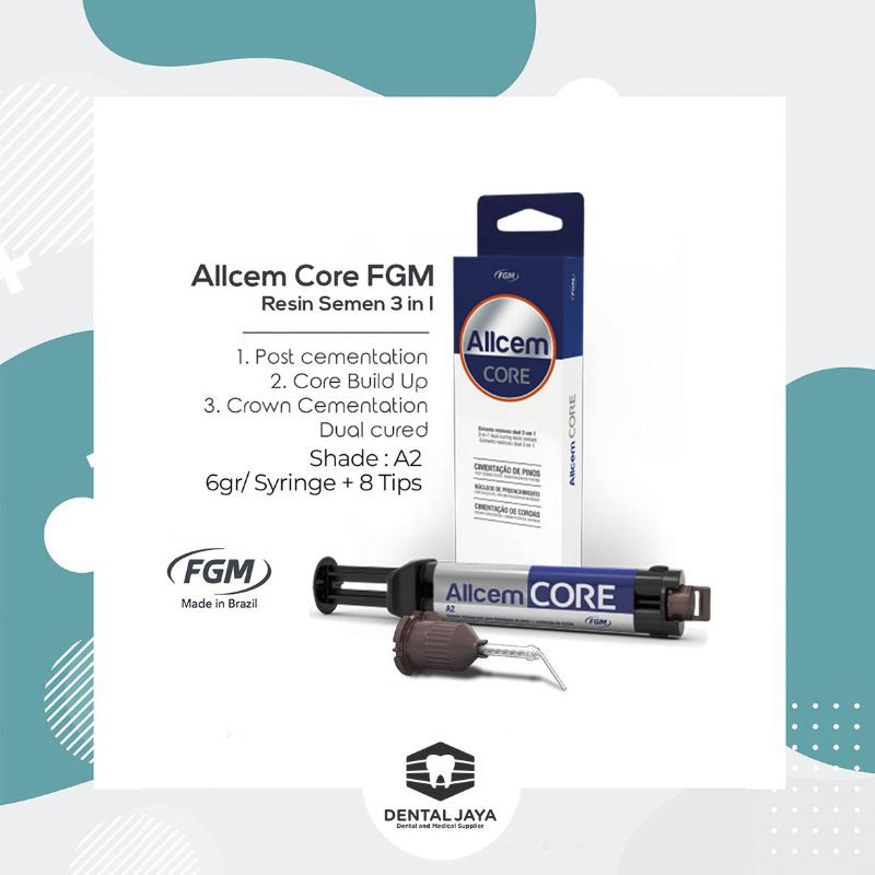 Jual FGM Allcem Core Resin Semen | Sementasi Crown Pasak Dan Crown ...