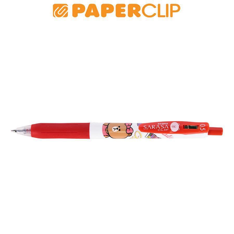 Jual PULPEN / PEN ZEBRA SARASA C LINE 05 RED | Shopee Indonesia