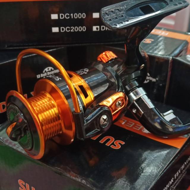 Jual Reel Su Dun.X 13ball Bearing | Reel Spinning 2000 | Shopee Indonesia