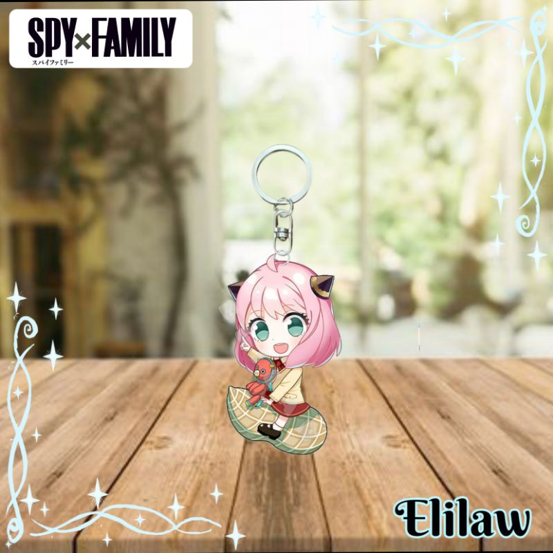 Jual Anya Forger Key Chain ~ Gantungan Kunci Akrilik Ganci Anime Spy X ...