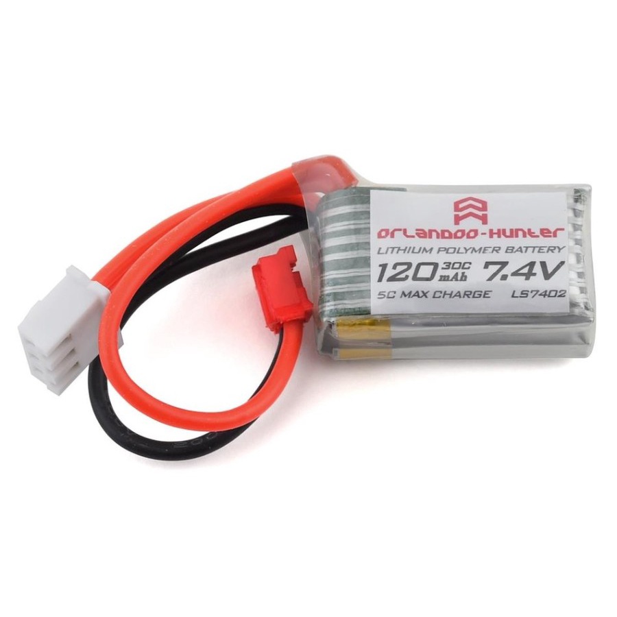 Jual Orlandoo RC 1/32 Parts Micro BATTERY Pack 7.4v 2S 120mah (1PC ...