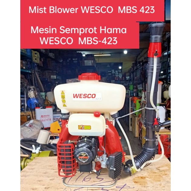 Jual Mesin Semprot Hama Mist Blower WESCO MBS-423 14 liter | Shopee ...
