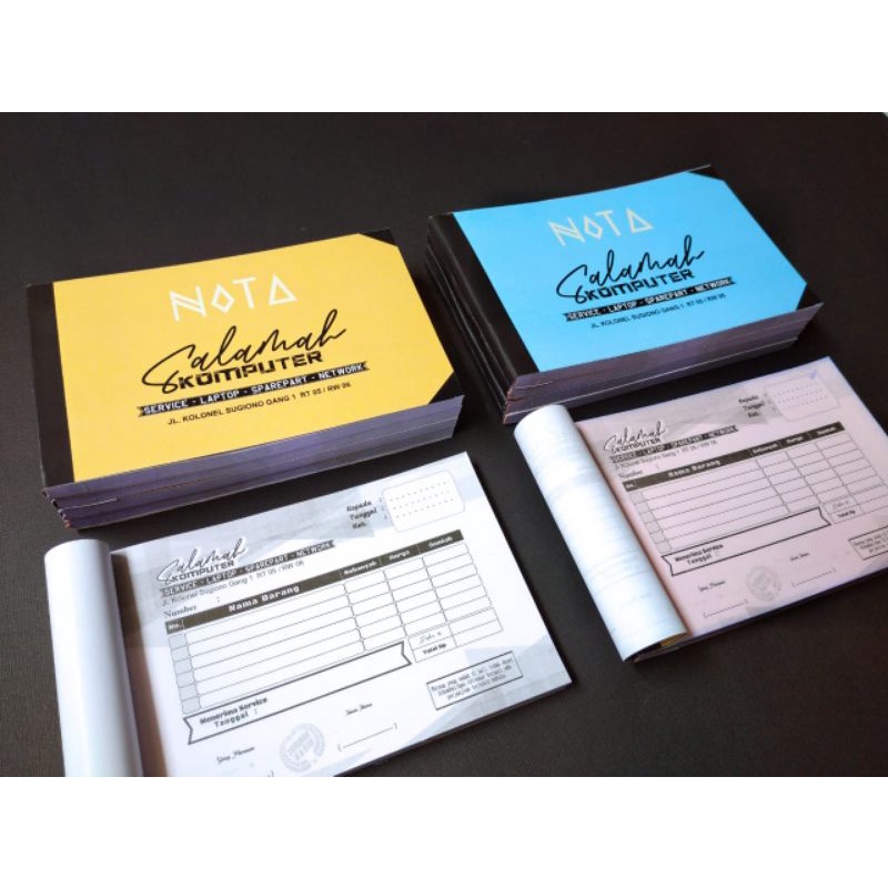 Jual COVER NOTA CUSTOM FULL COLOUR | Shopee Indonesia