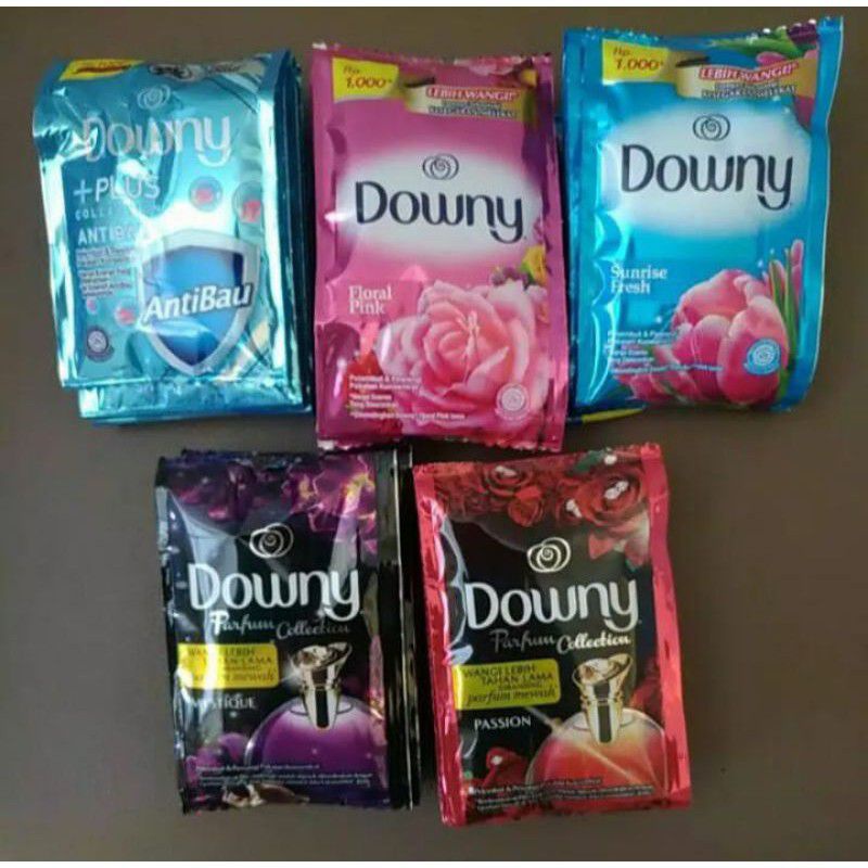 Jual Downy Renceng 1000 an 20 ml isi 6 sachet / Downy Sachet Renteng ...