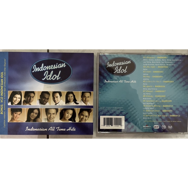 Jual CD INDONESIAN IDOL - INDONESIA ALL TIME HITS | Shopee Indonesia