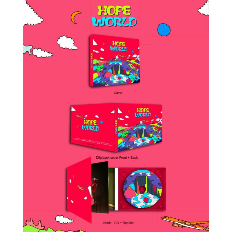 Jual BTS ALBUM - JHOPE HOPE WORLD FANMADE MIXTAPE ALBUM | Shopee Indonesia