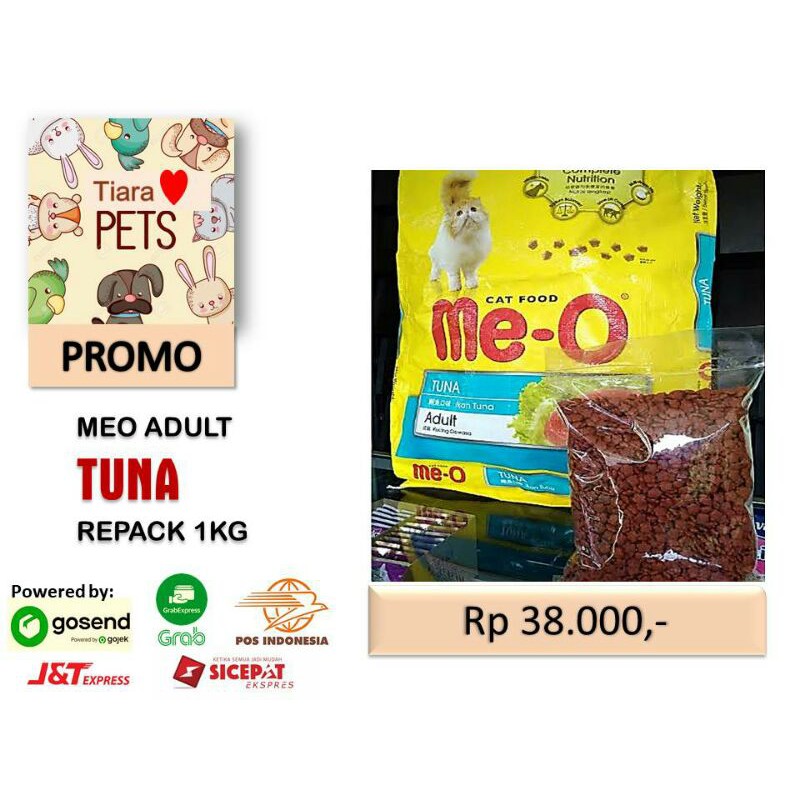 Jual Me-O Adult Tuna Repack 1 kg | Shopee Indonesia