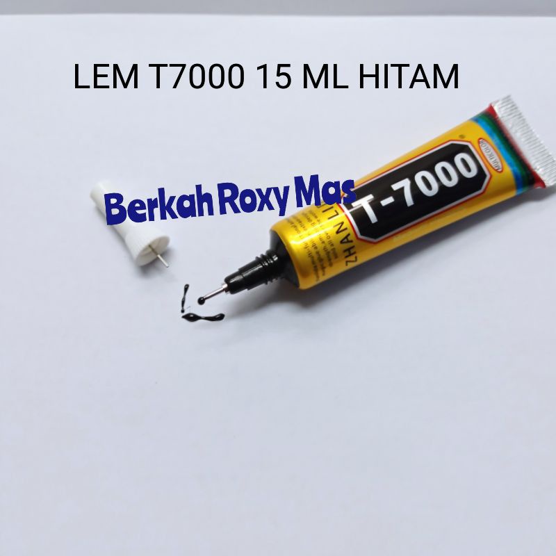 Jual Lem Lcd Touchscreen T7000 15ml+Lem B7000 15ML+Lem B7000 3Ml Hitam | Shopee Indonesia