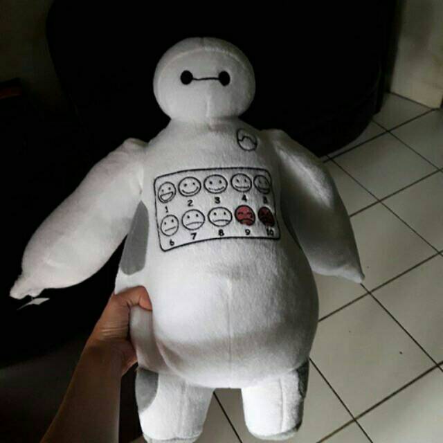 Jual Boneka Baymax With Emoticon Scale ukuran 40cm | Shopee Indonesia
