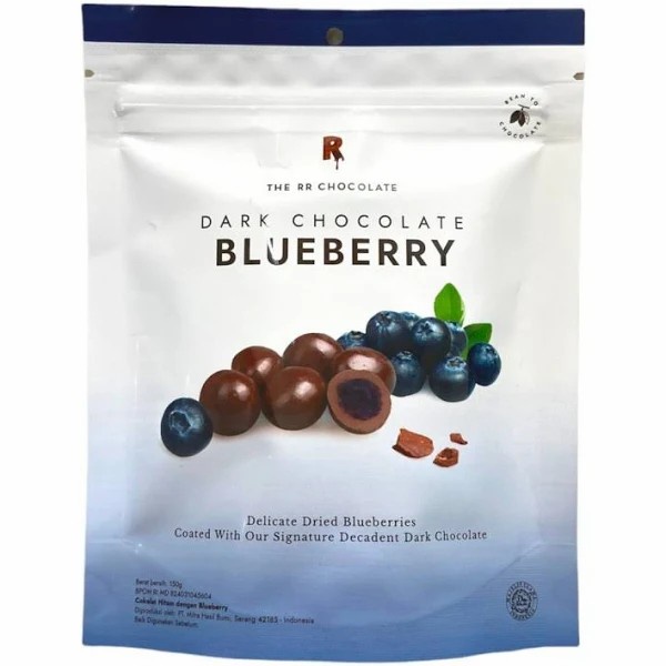 Jual The RR Chocolate Dark Chocolate Whole Almond, Blueberry dan ...