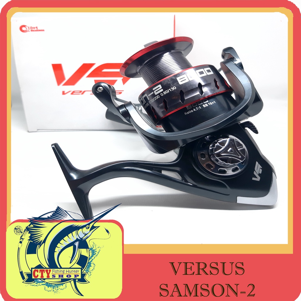 Jual REEL GULUNGAN PANCING REL CATROL VERSUS SAMSON II 8000 REEL MURAH ...