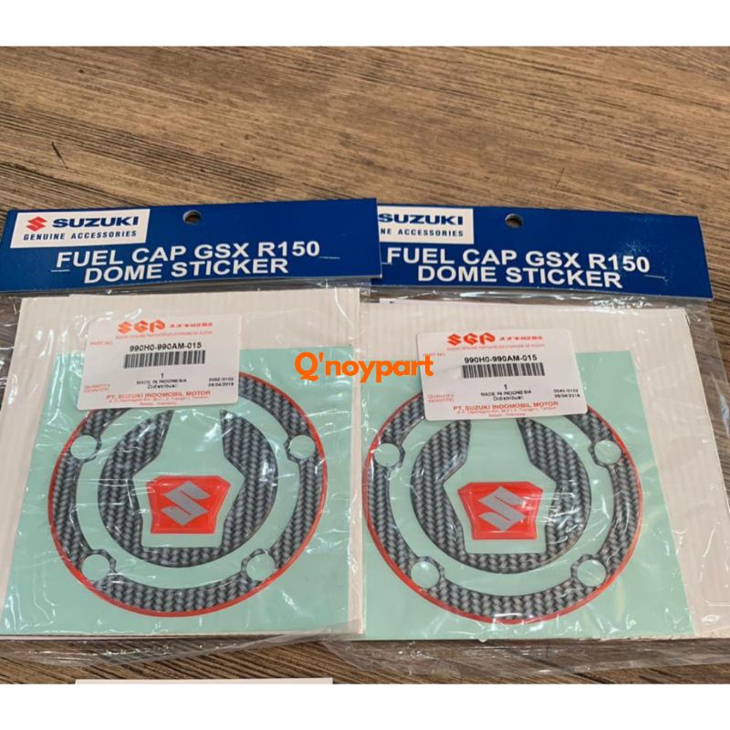 Jual Stiker Tangki Bensin Suzuki GSX R dan S 150 atau Fuel Cap Dome ...