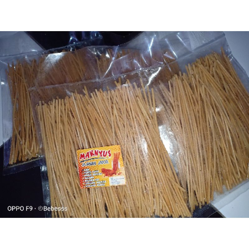 Jual Jajan Jaman Dulu Maknyusss MIE LIDI KECIL DAN GEPENG | Shopee ...