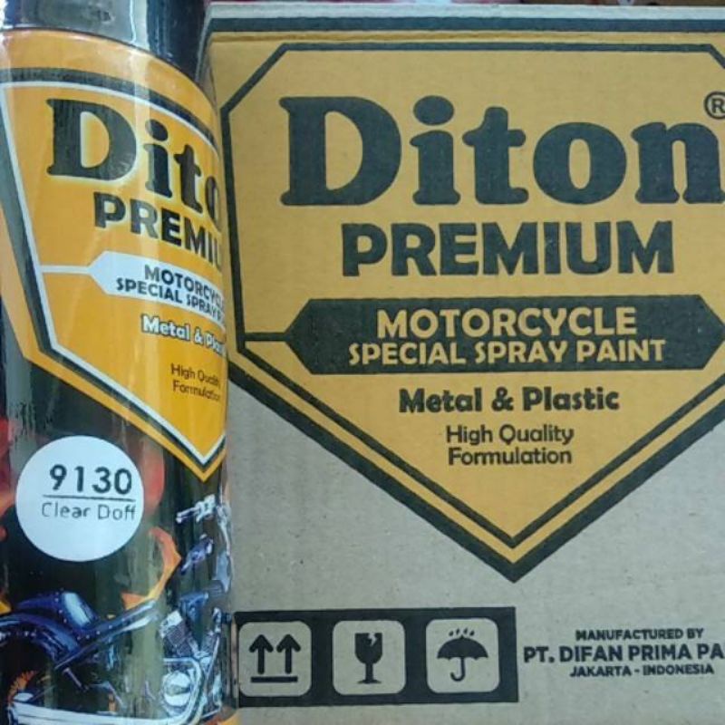 Jual DITON PREMIUM 9130 CLEAR DOFF 9129 CLEAR SEMI DOFF CAT SEMPROT ...