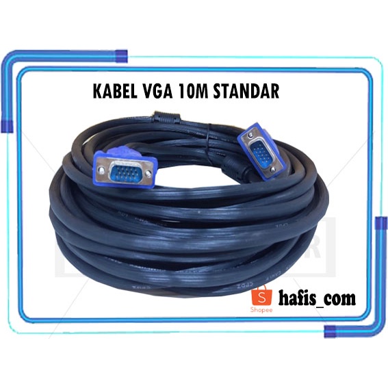 Jual KABEL VGA 10M STANDAR | Shopee Indonesia