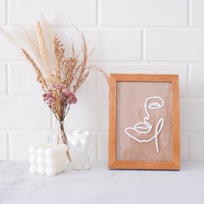 Jual FRAME PAJANGAN SCANDINAVIAN, PAJANGAN DINDING ARTLINE, FRAME ...