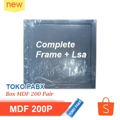 Jual Terminal Box Panel MDF 200 Pairs Komplit Fram Lsa | Shopee Indonesia