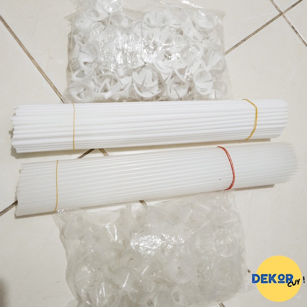 Jual STIK BALON ECERAN MINIMAL 10 pcs / TANGKAI BALON / STIK BALON FOIL ...