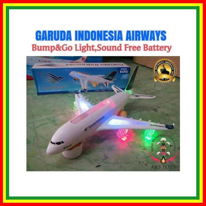 Jual MAINAN MINIATUR PESAWAT GARUDA INDONESIA AIR BUS A380 | Shopee ...