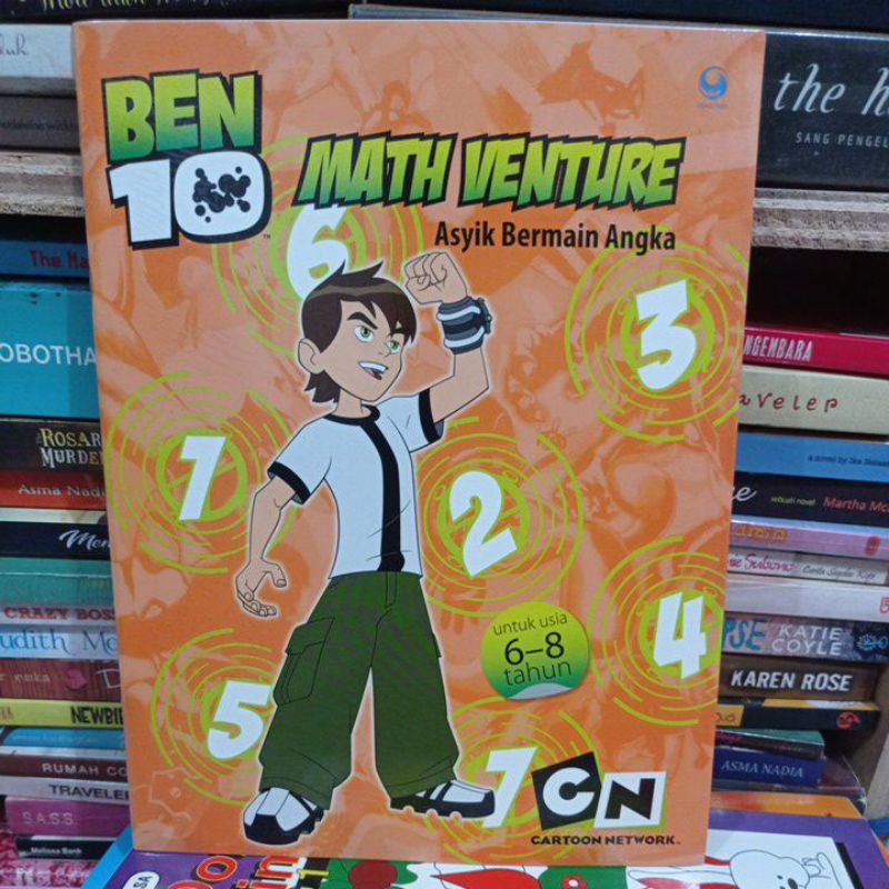 Jual Ben 10 Math Venture (asyik bermain angka) usia 6-8 tahun | Shopee ...