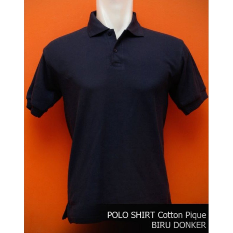 Jual KAOS POLO SHIRT COTTON PIQUE 20s PREMIUM / KAOS POLO KATUN / KAOS POLO DISTRO / KAOS POLO ...