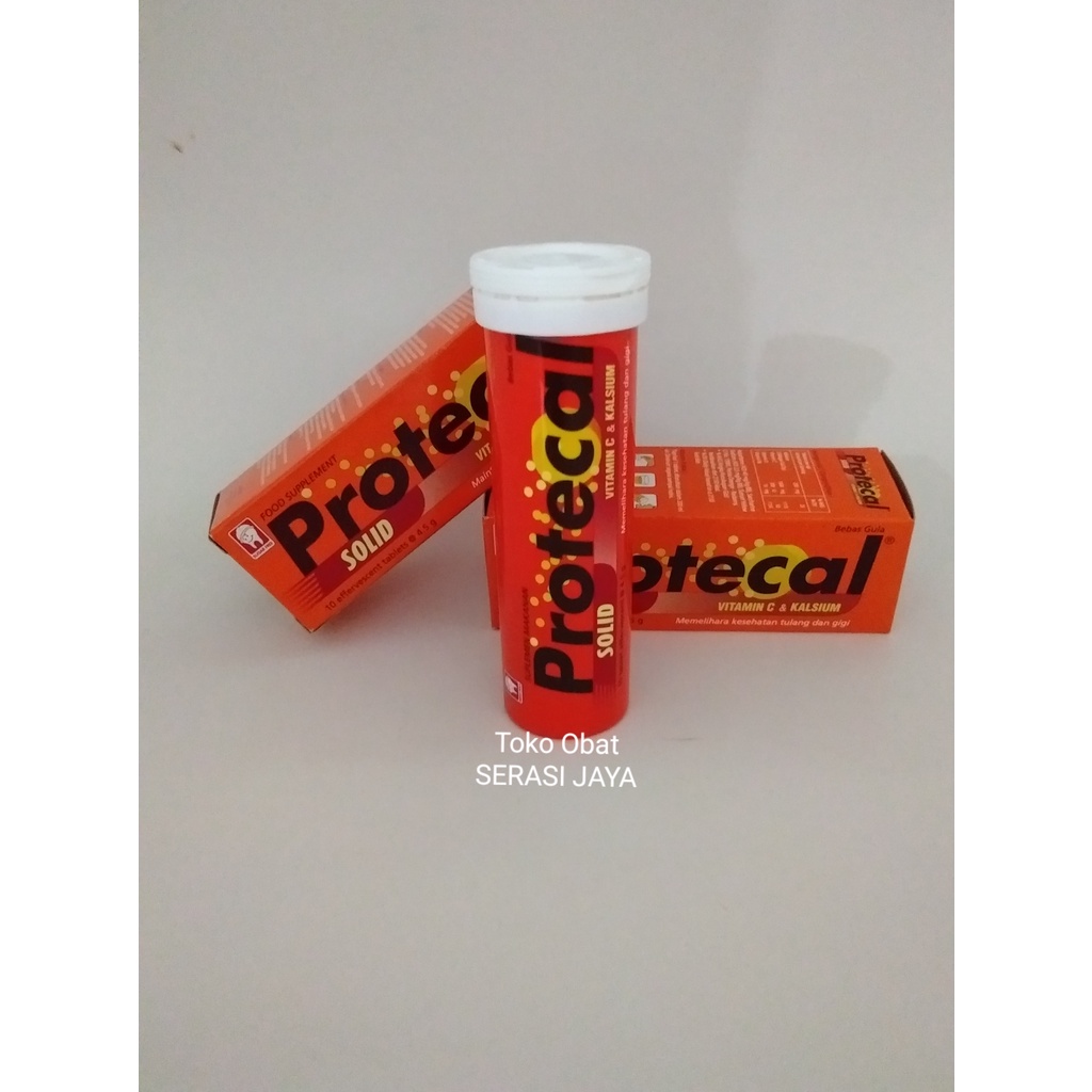 Jual Protecal Solid 10 tablet @4,5gr Suplemen Kesehatan Tubuh | Shopee ...