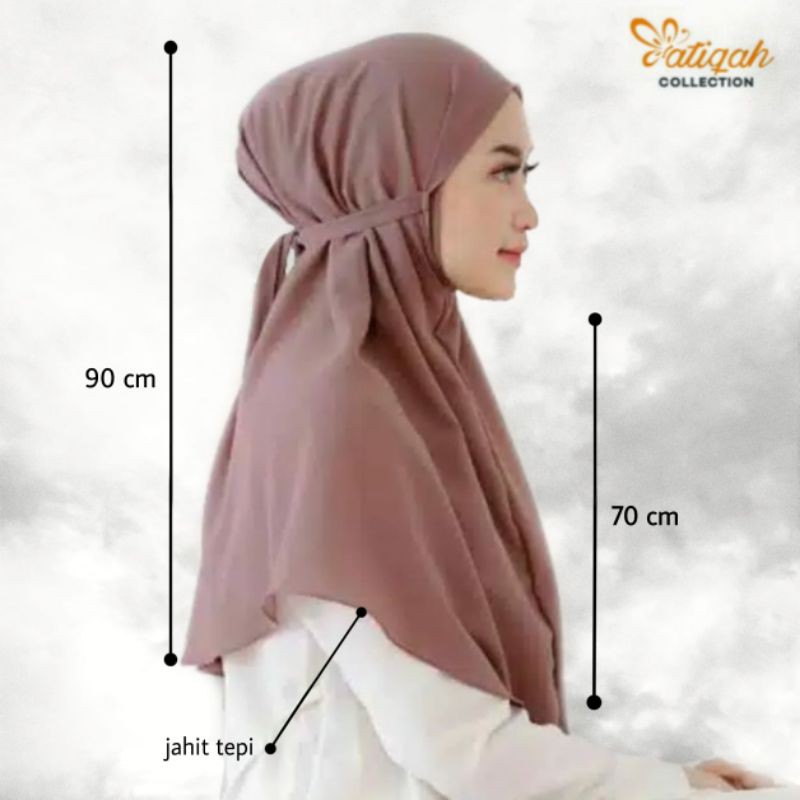 Jual JILBAB BERGO MARYAM TALI NON PET MOSCREPE | Shopee Indonesia