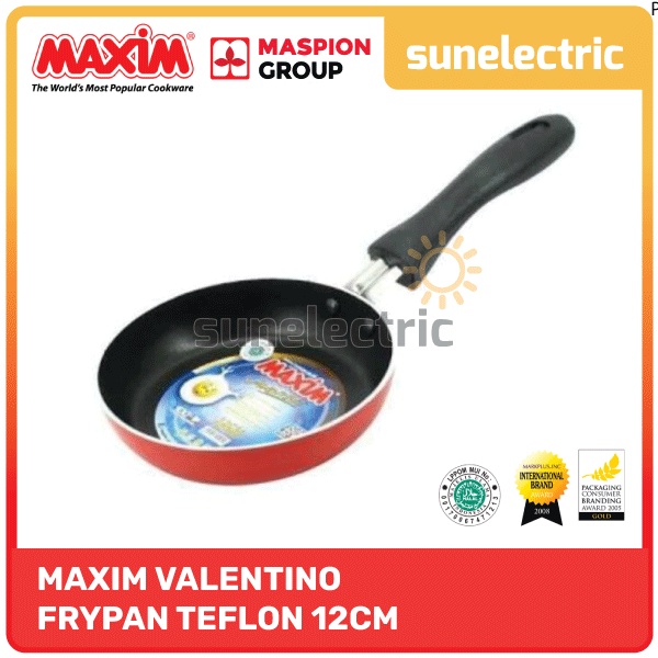 Jual Maxim Valentino Mini Frypan / Wajan Panci Penggorengan Mini Teflon ...