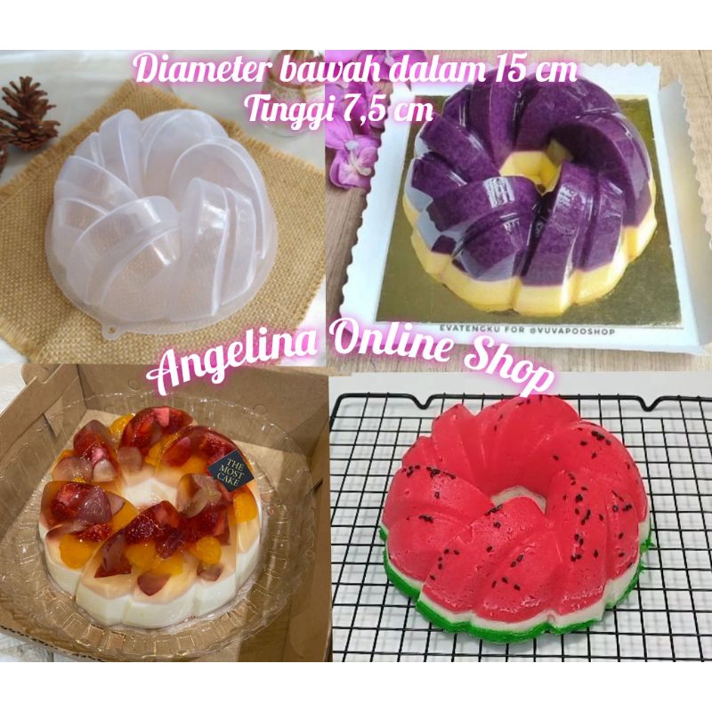 Jual cetakan puding twister weavia/cetakan bolu kukus twister | Shopee ...