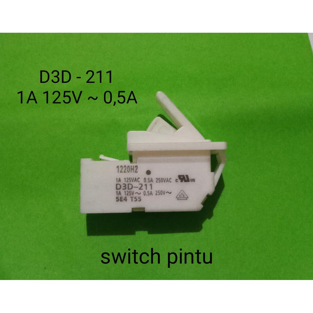 Jual Switch Saklar Pintu Lampu Kulkas Panasonic Original D3D - 211 ...
