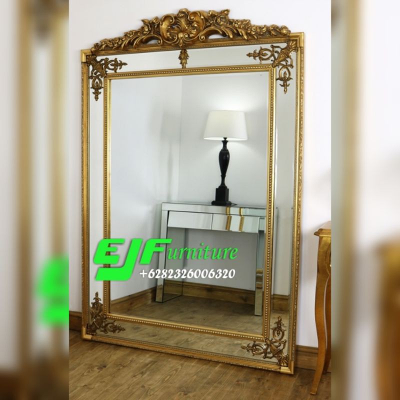 Jual Cermin Hias Ukir Duco Emas Model Terbaru Cermin Berdiri Ukir ...