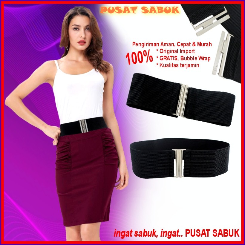 Jual Gesper Belt Sabuk Wanita Pita Obi Karet Ikat Pinggang Fashion ...