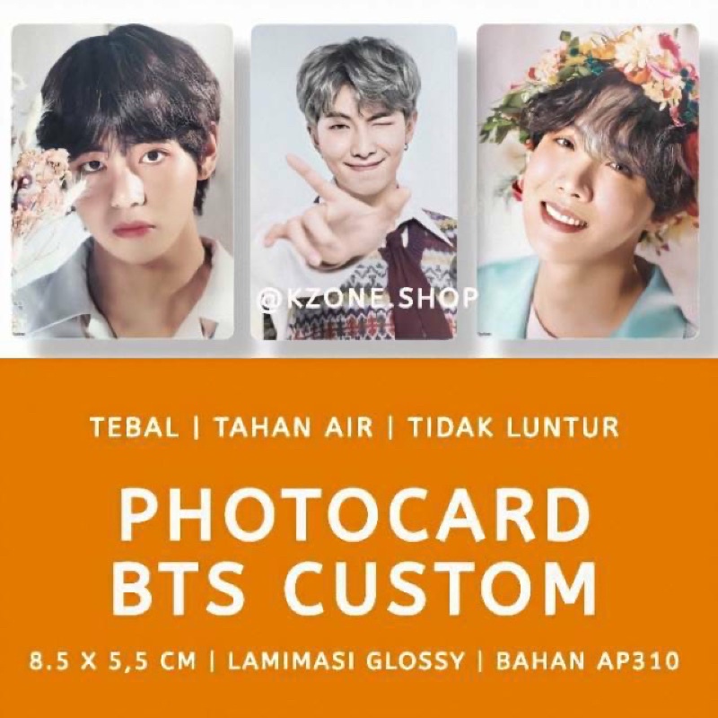 Jual PHOTOCARD KPOP CUSTOM (1SISI) | Shopee Indonesia