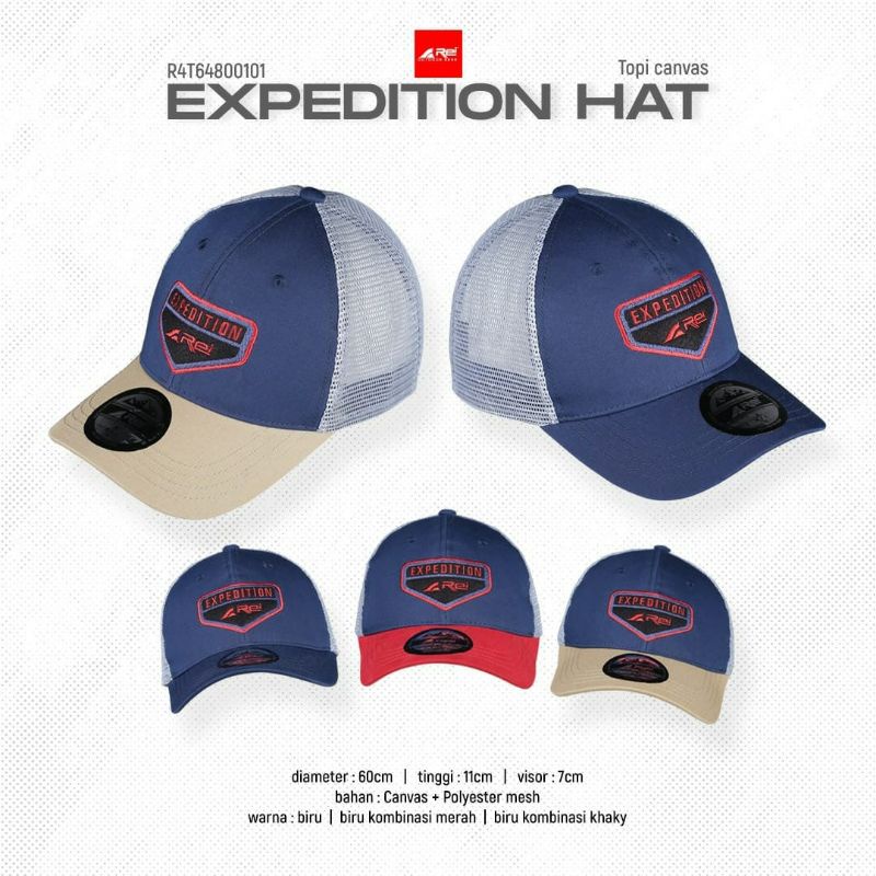 Jual TOPI REI EXPEDITION HAT ORIGINAL AREI OUTDOORGEAR TOPI PRIA JARING ...