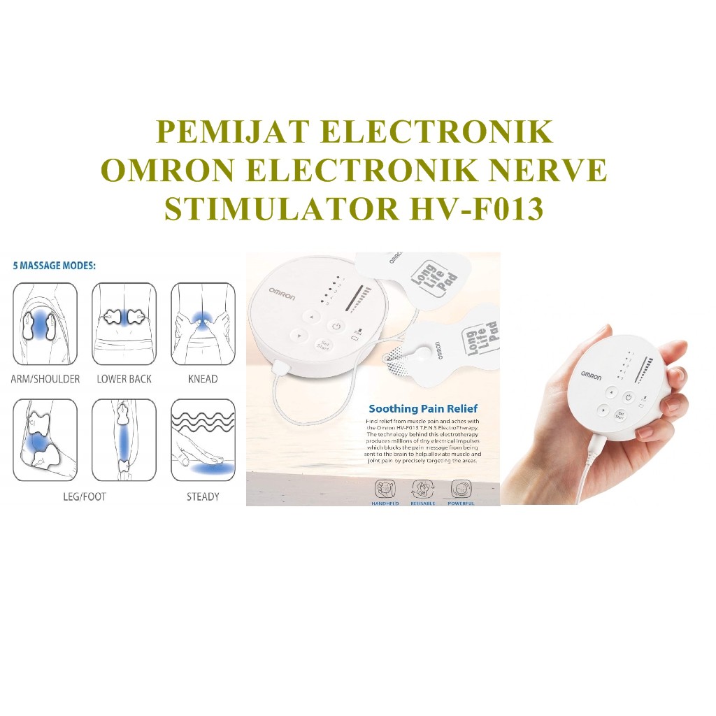 Jual ALAT PIJAT PEMIJAT ELEKTRONIK OMRON PULSE MASSAGER HV-F013 | Shopee Indonesia