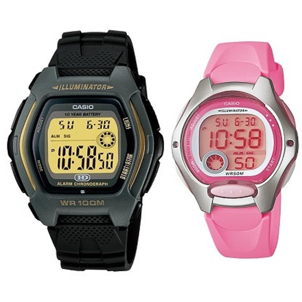 Jual Jam Tangan Casio Original Couple Pria Wanita HDD 600G 9A LW 200 4B ...