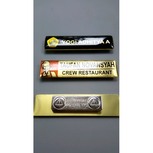 Jual Name Tag/Papan Nama Kuningan | Shopee Indonesia